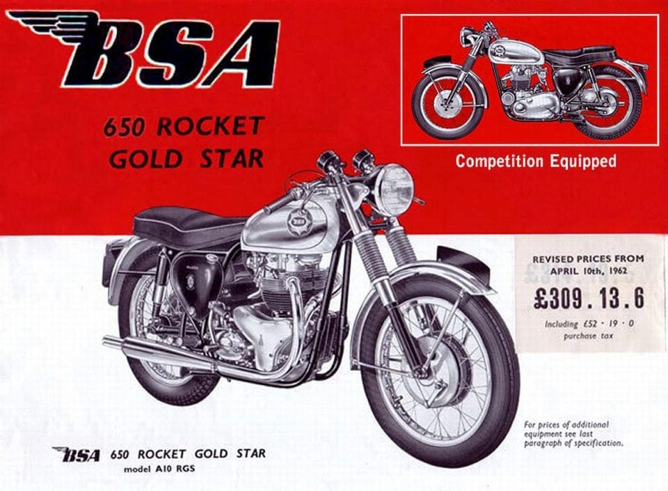 BSA Rocket Gold Star: out of the archive | RealClassic Magazine