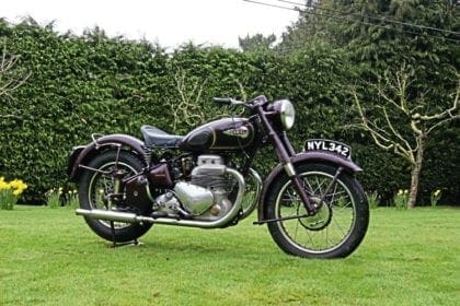 From the Archive: Ariel Square Four | Classic Bike Guide Magazine