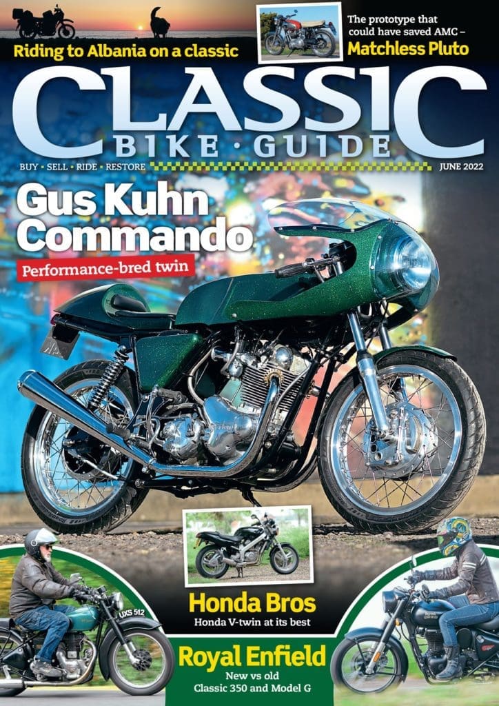 June issue of Classic Bike Guide | Classic Bike Guide Magazine