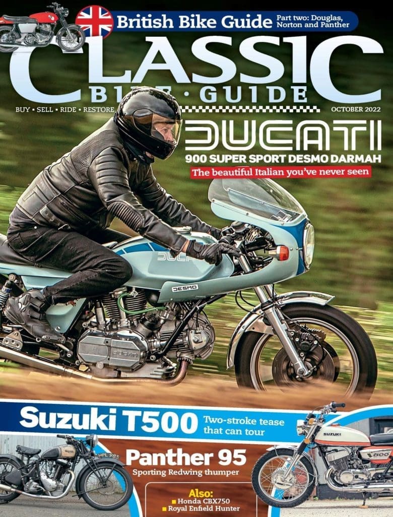 October Issue - Classic Bike Guide | Classic Bike Guide Magazine