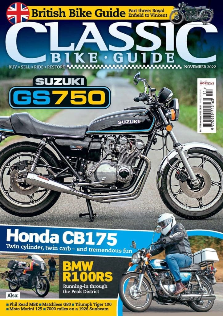 November Issue - Classic Bike Guide