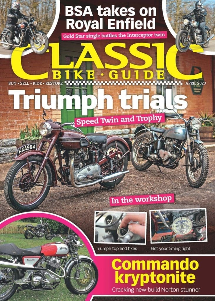 April Issue | Classic Bike Guide Magazine