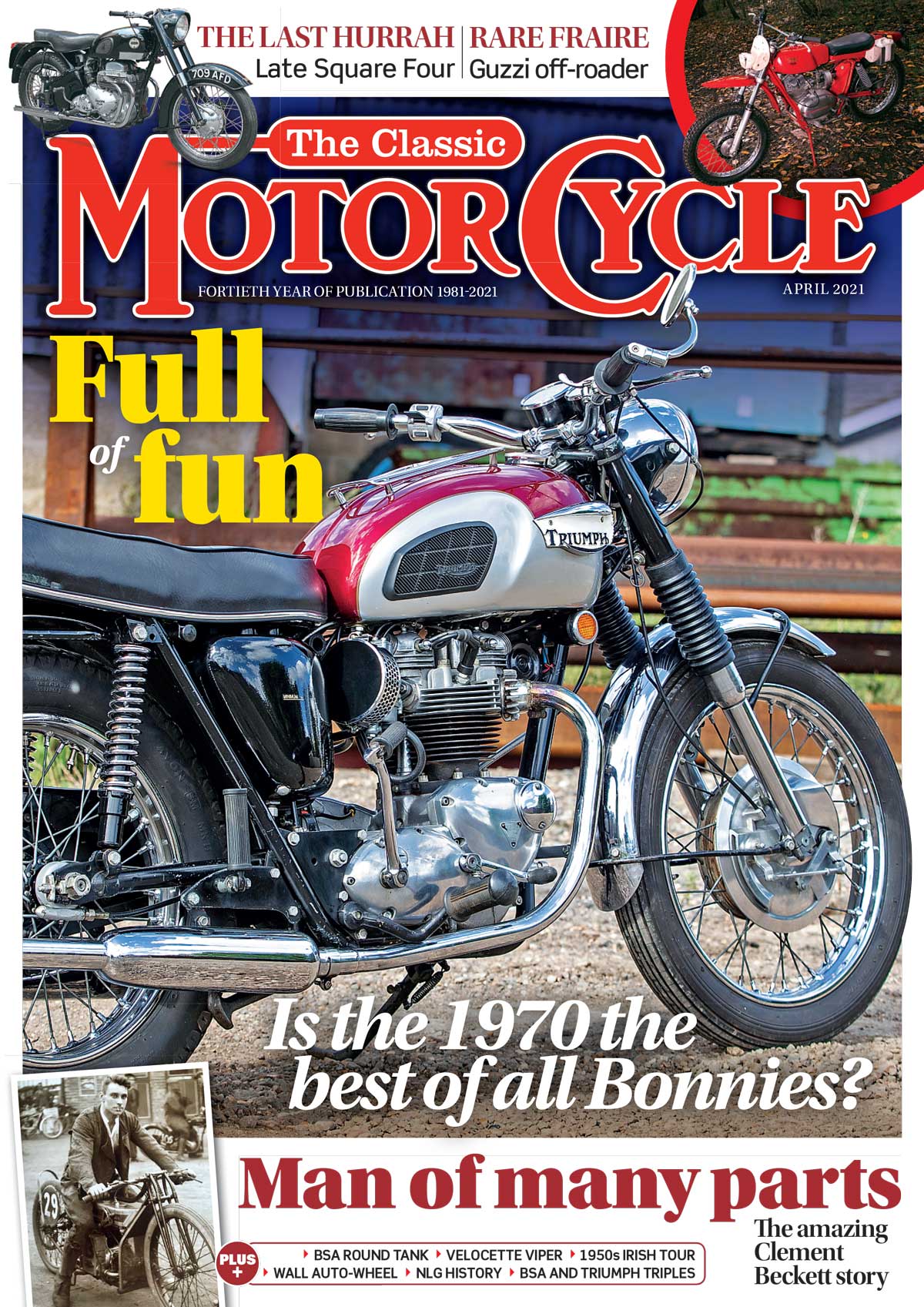 PREVIEW: April issue of The Classic MotorCycle magazine - The Classic ...