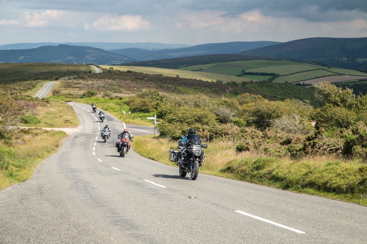 Best motorcycle routes in Dartmoor and Exmoor: maps and .gpx files ...