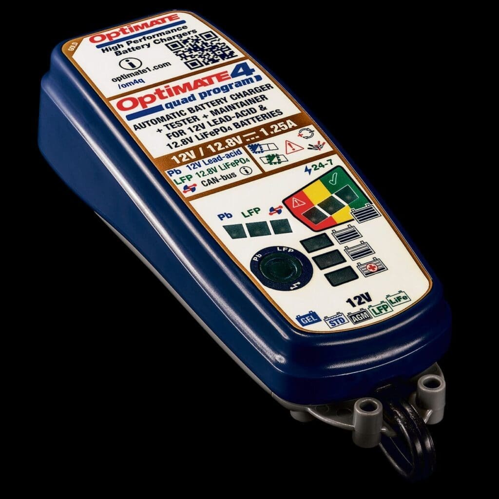 PRODUCTS: Optimate 4 Quad Program Charger | Motorcycle Sport & Leisure