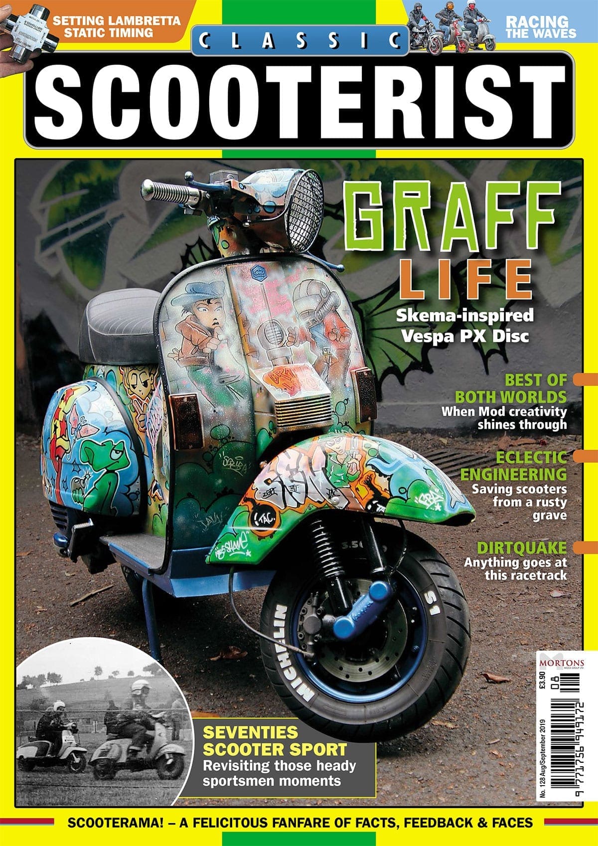 August / September issue on sale now! - Classic Scooterist Magazine