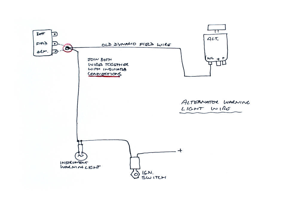 Alternator Warning Light Wiring Diagram Board