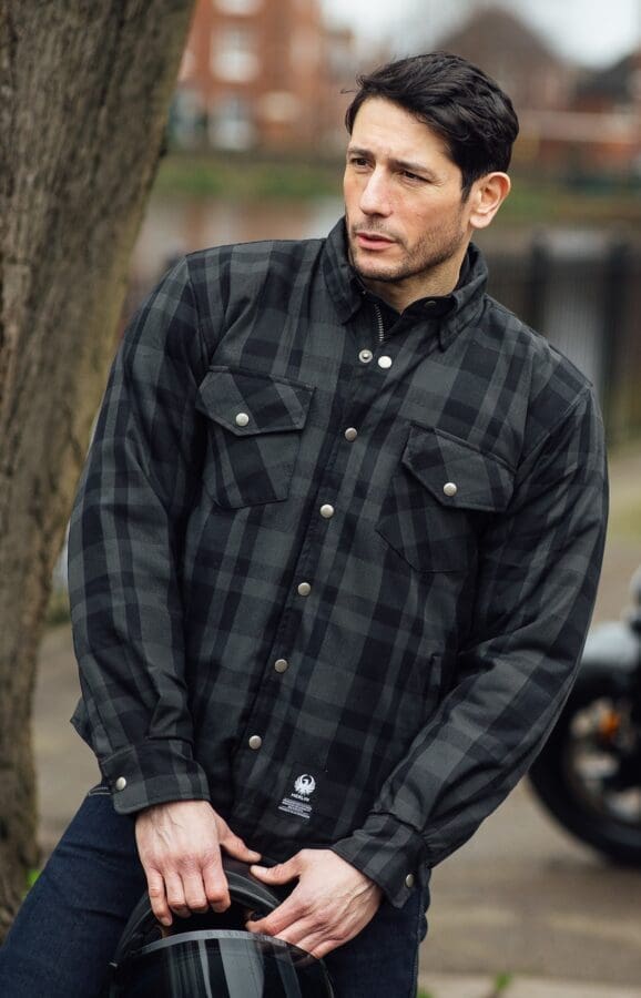 Merlin Axe Hydro Waterproof Kevlar Riding Shirt | Back Street Heroes ...