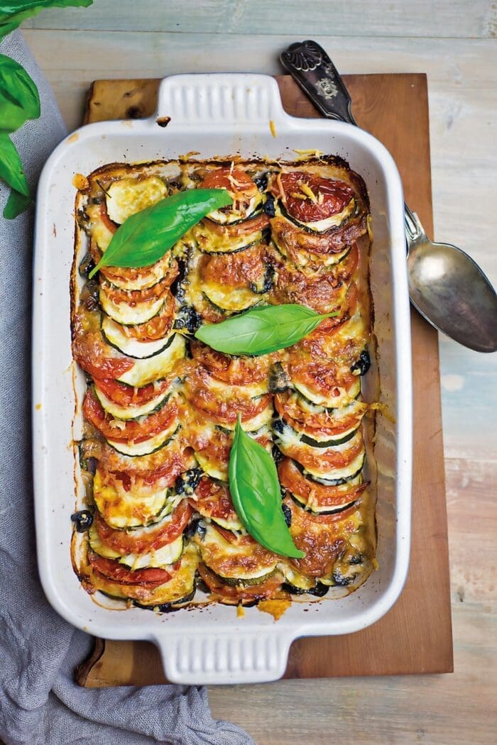 Kale, tomato & courgette bake | Kitchen Garden Magazine