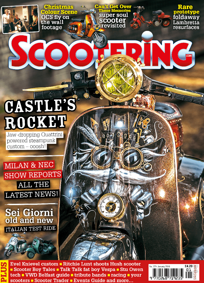 Issue #379 - Jan 2018 - Scootering Magazine