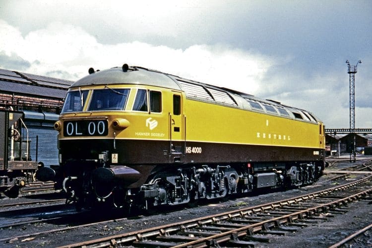 Described as the best-looking diesel locomotive to grace Britain's railways