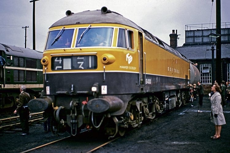 Described as the best-looking diesel locomotive to grace Britain's railways