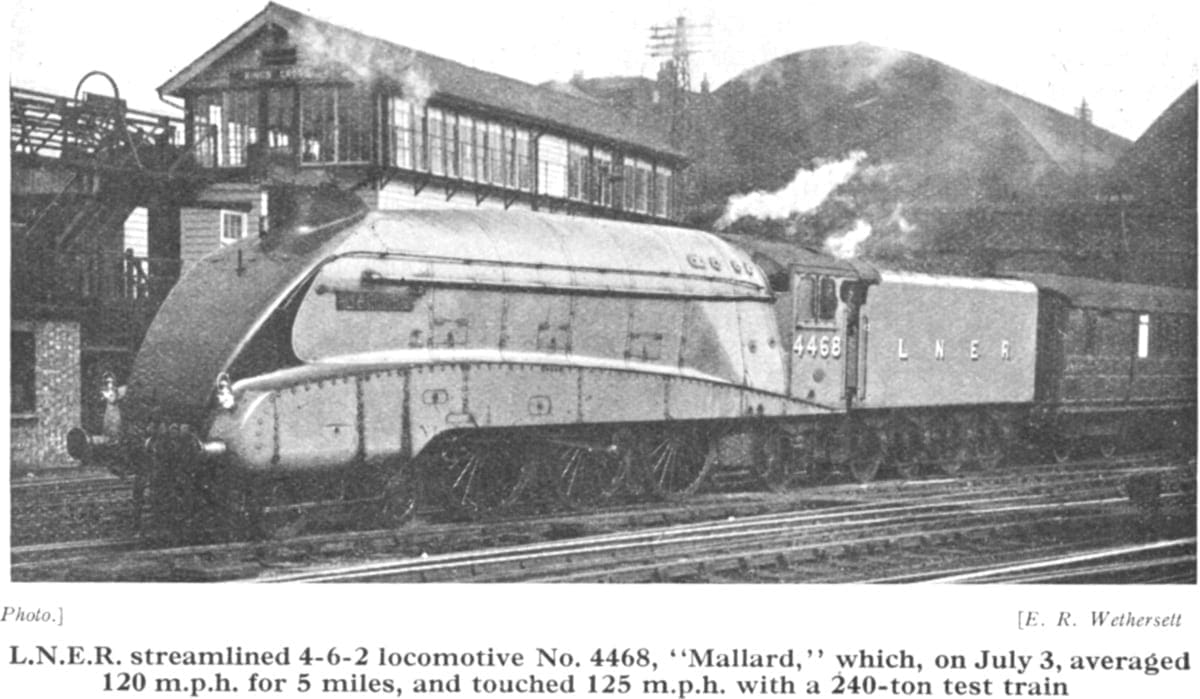 On this day: Mallard breaks steam locomotive world speed record