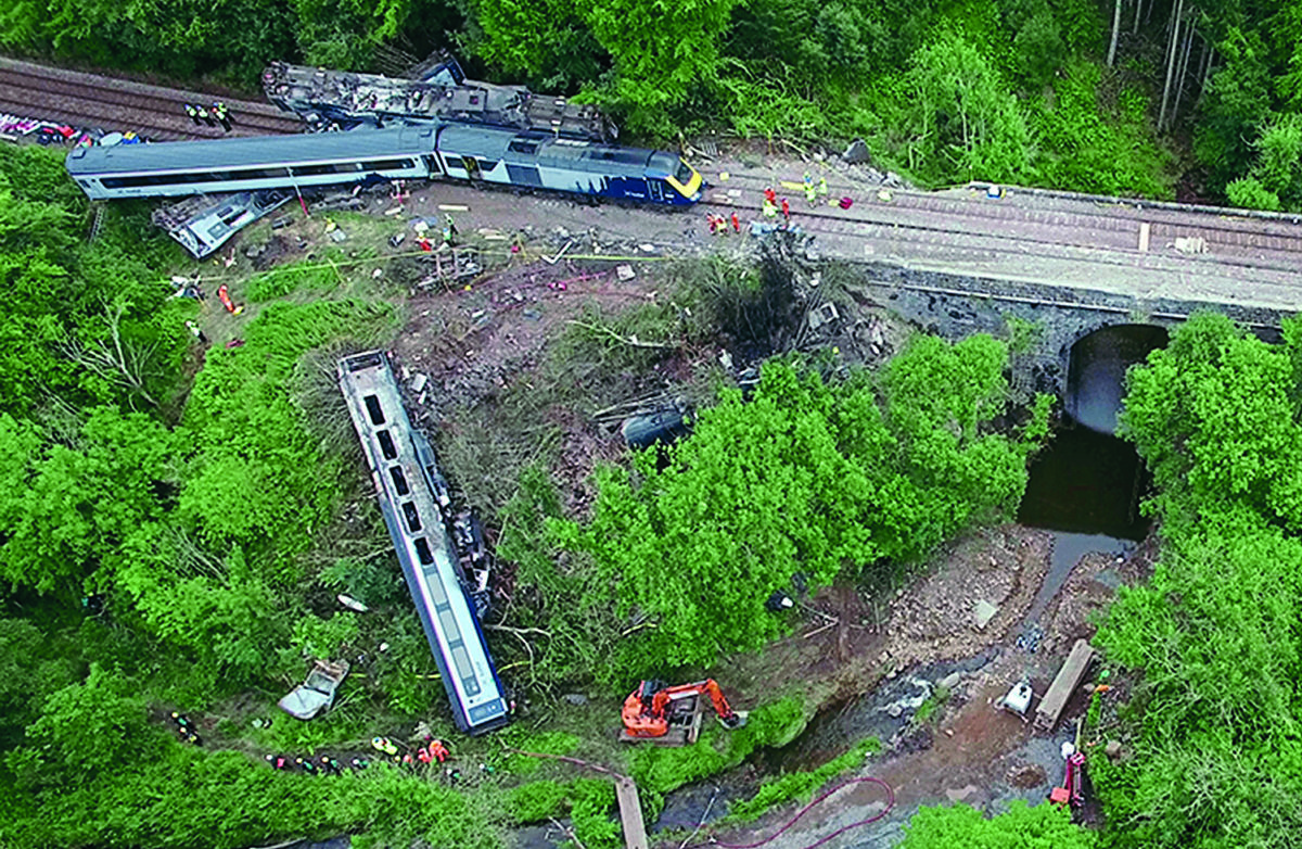 RAIB releases report into tragic Carmont accident | The Railway Hub