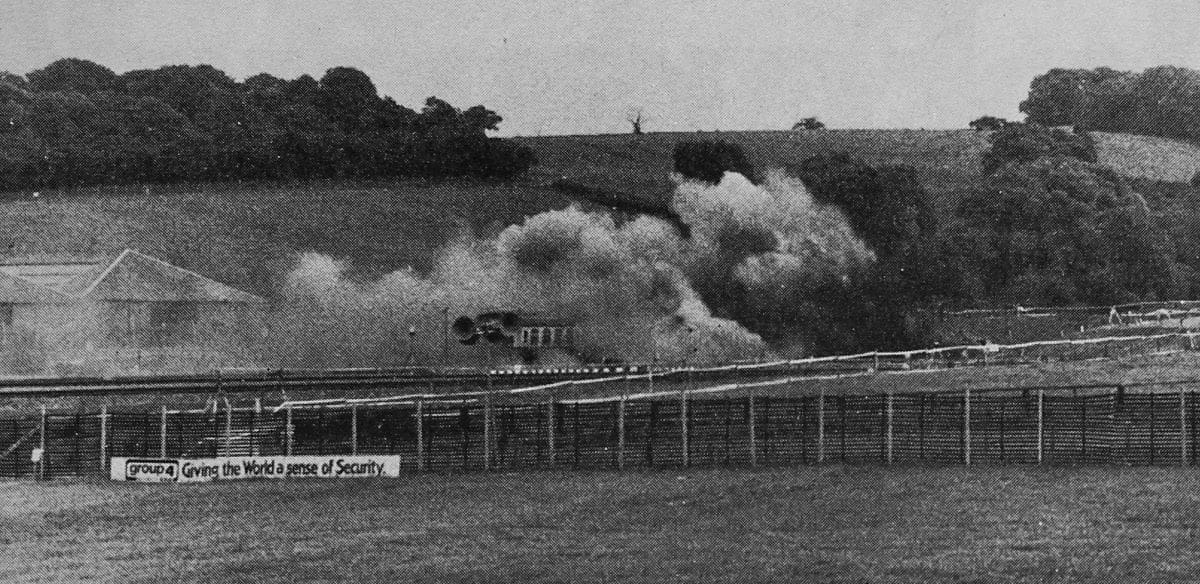 Why did British Railways deliberately crash this train in 1984?