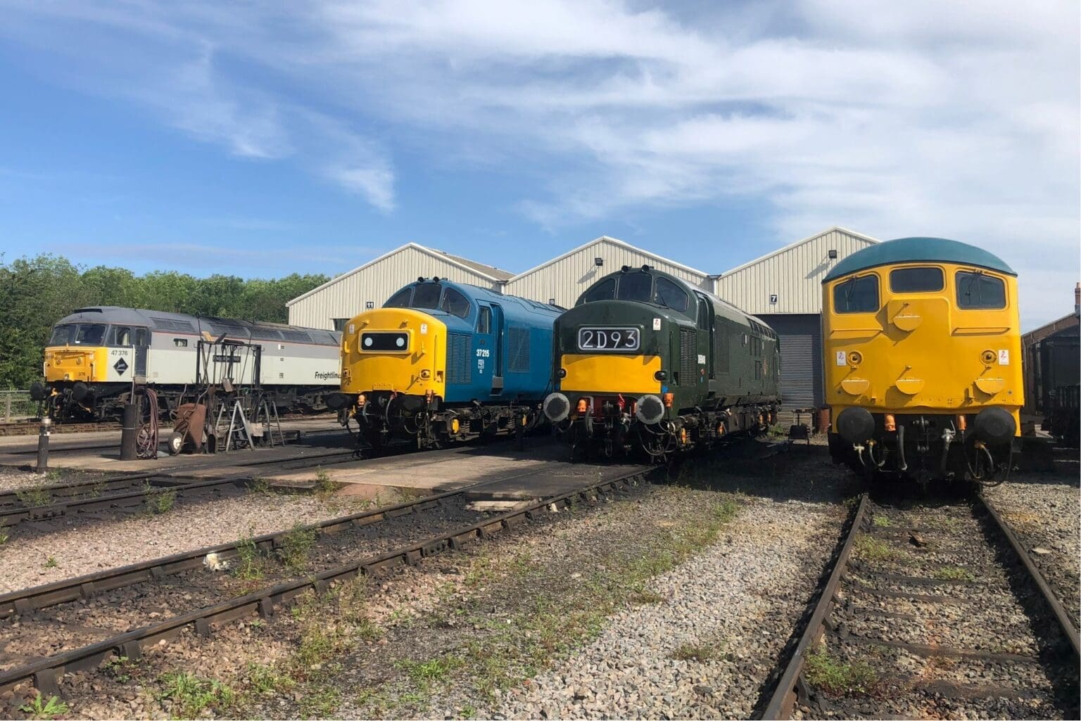 Diesels primed for feast of British Rail nostalgia at GWR gala | The ...