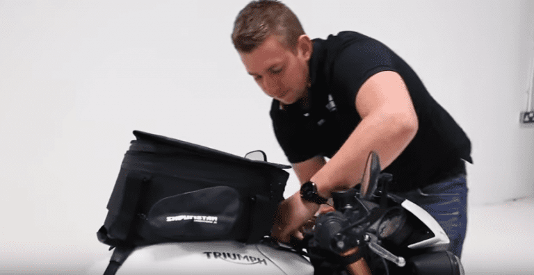 Video: Fixing luggage to Triumph Speed Triple 1050R: Part 1 ...