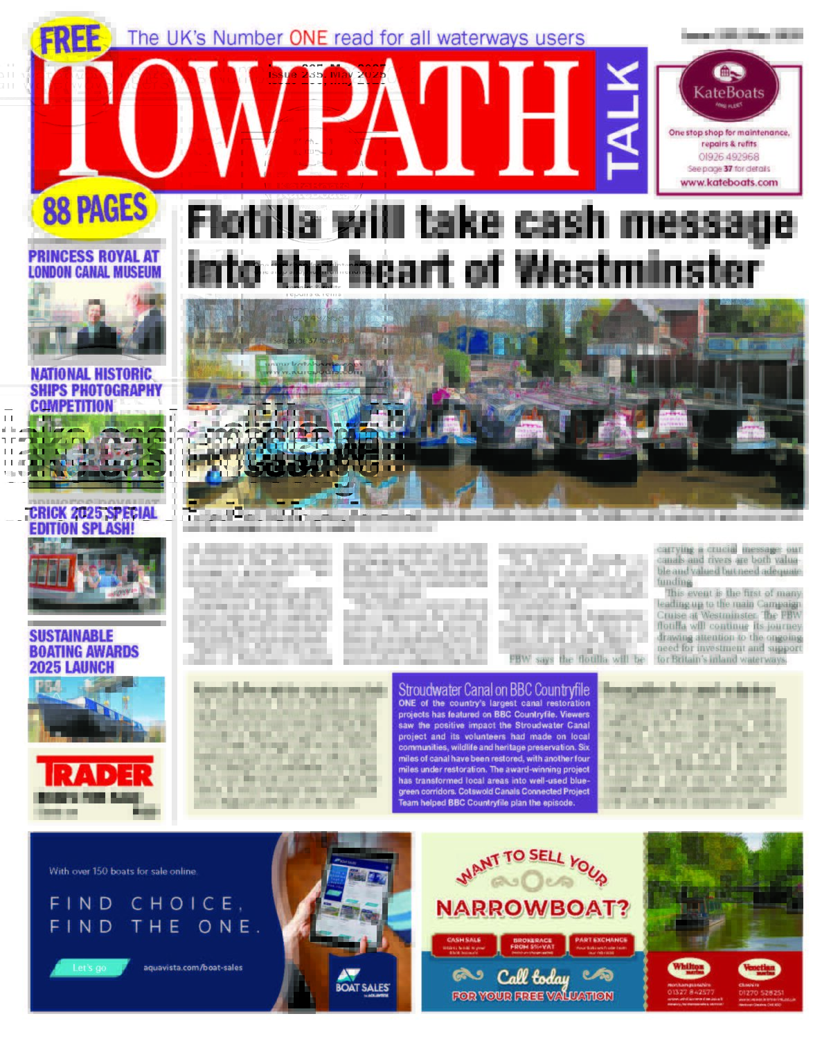 Stoppages & Restrictions Listings | Towpath Talk